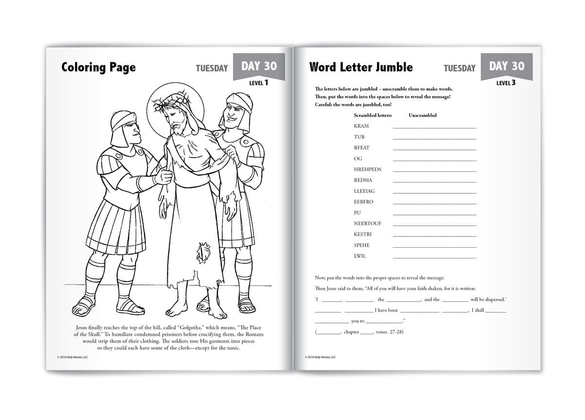 Lenten Adventure is FREE...so why do families buy our Lenten Adventure ...