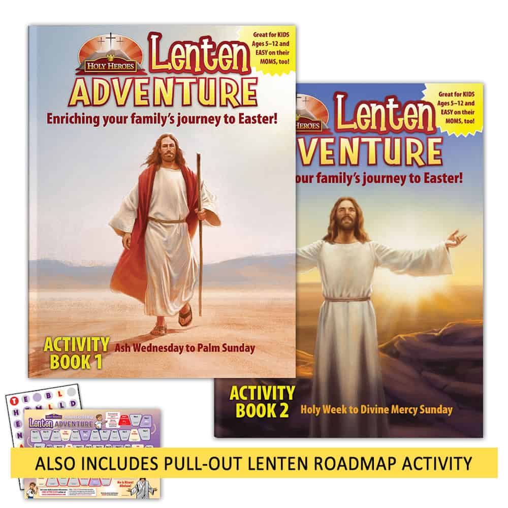 Moms Review Lenten Adventure - Holy Heroes