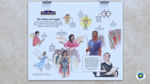 How to Teach the Choirs of Angels to Children - Holy Heroes