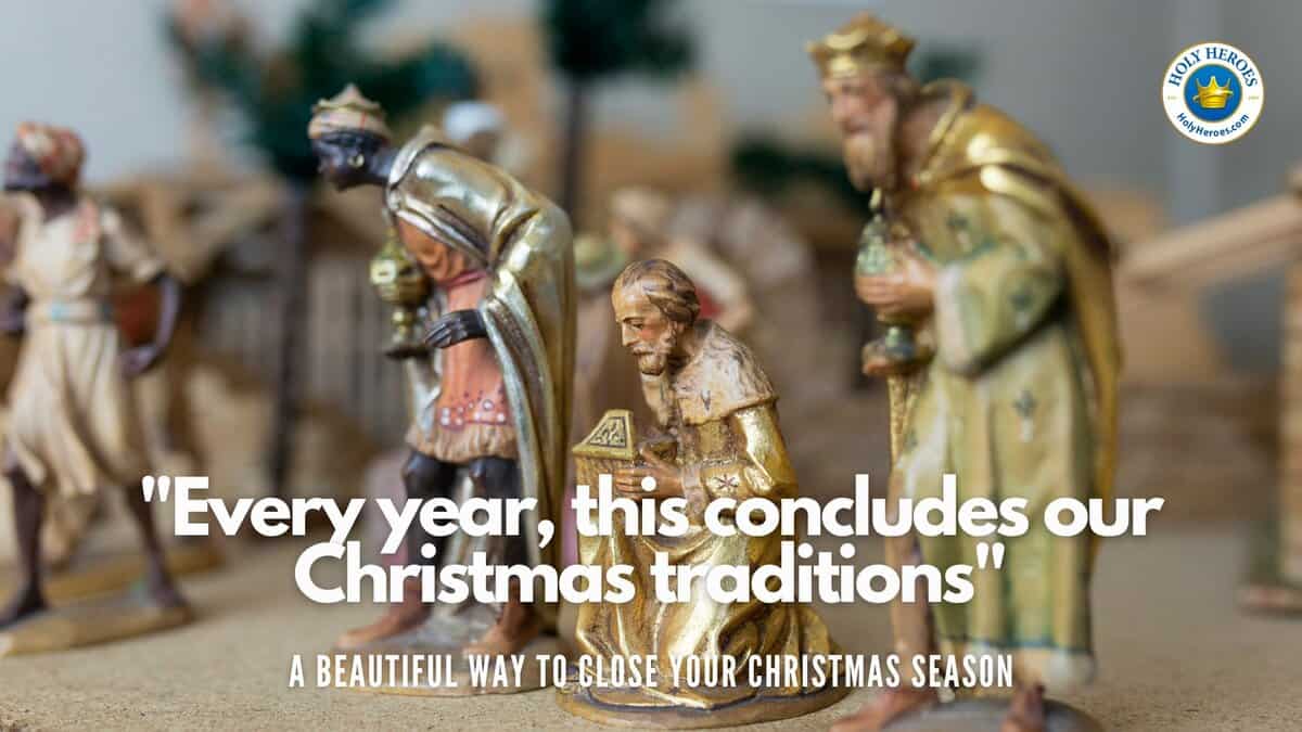 "Every year, this concludes our Christmas traditions" - Holy Heroes