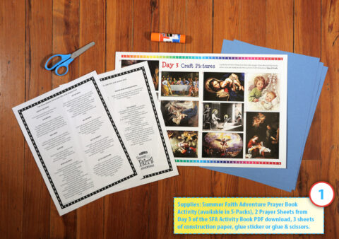 Create a Prayer Book with Sacred Art (perfect for kids!) - Holy Heroes